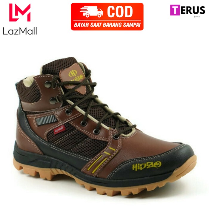 Sepatu Olahraga Pria Hiking trakking Daki Gunung Sepatu Safety Boots ...