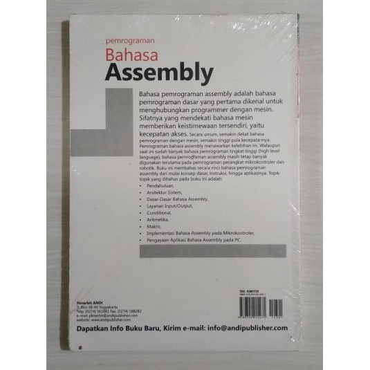 Buku Pemrograman Bahasa Assembly O | Lazada Indonesia