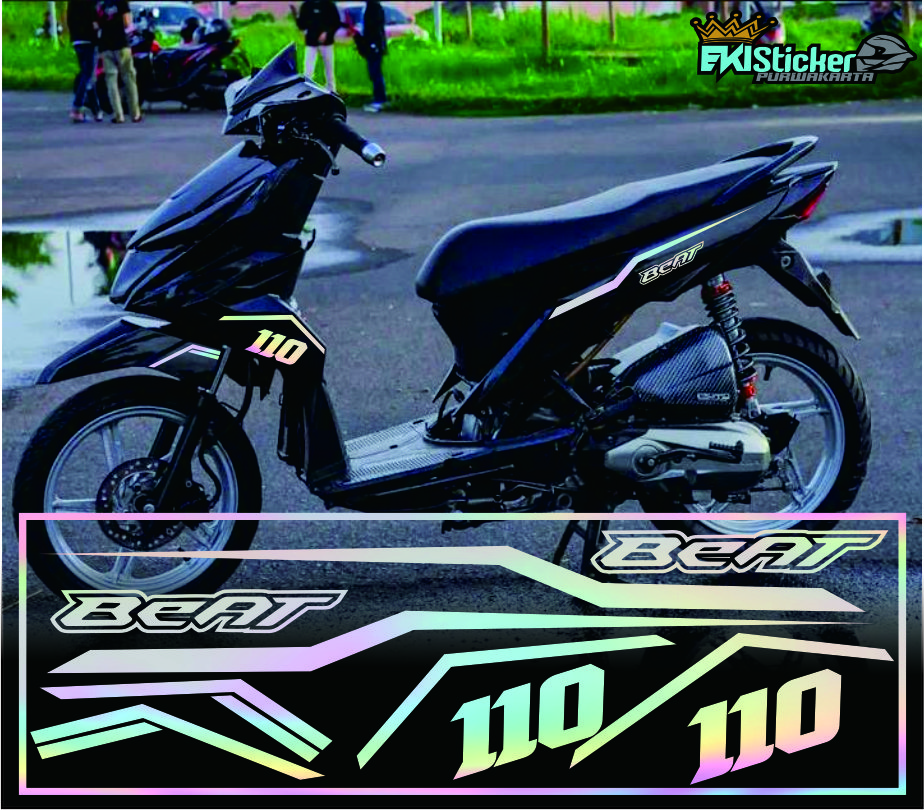 cutting sticker beat new sticker hologram striping cuting sticker ...