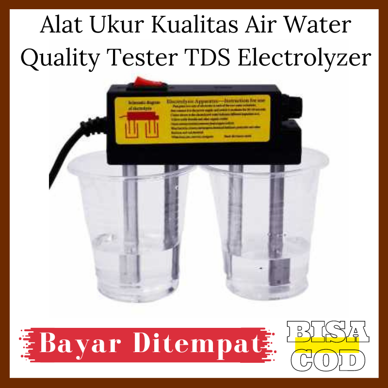 Alat Ukur Kualitas Air Water Quality Tester TDS Electrolyzer / Alat ...
