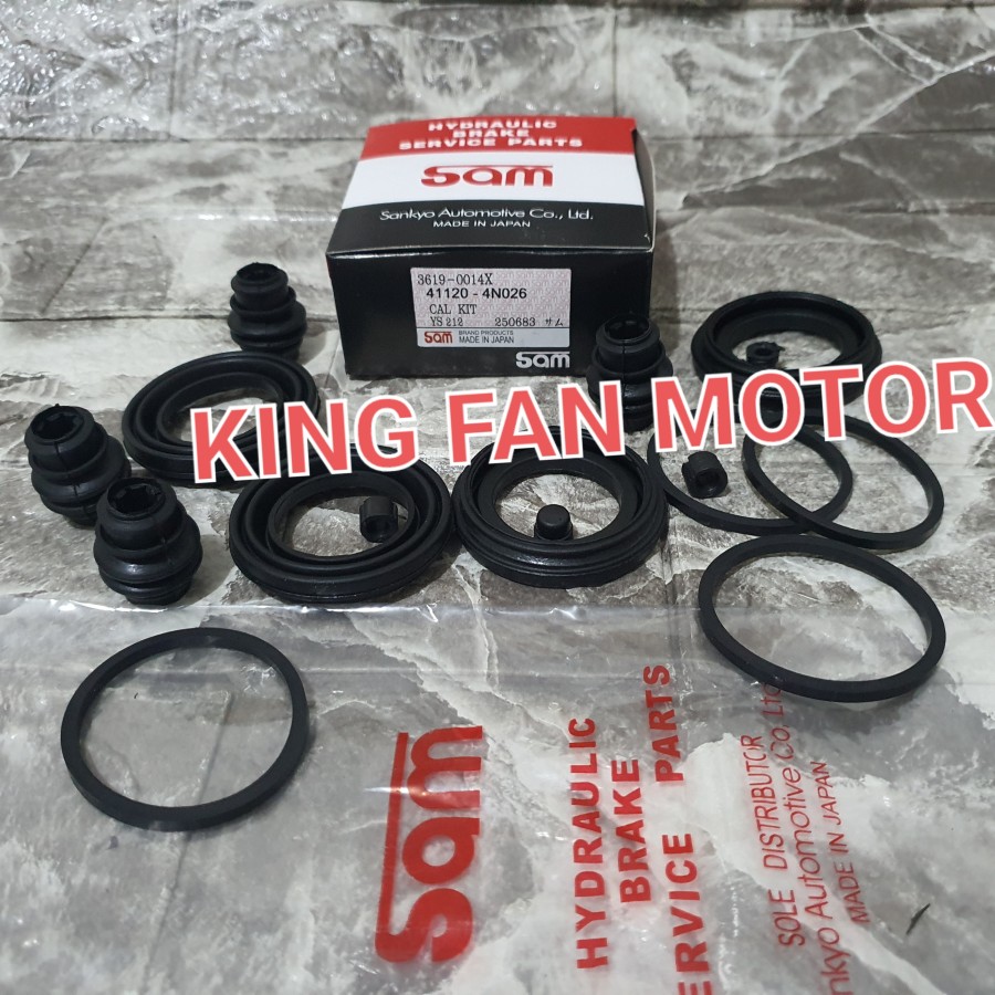 CALIPER KIT DEPAN XTRAIL T30 SERENA C24 1SET SAM JAPAN 41120-4N026 | Lazada Indonesia