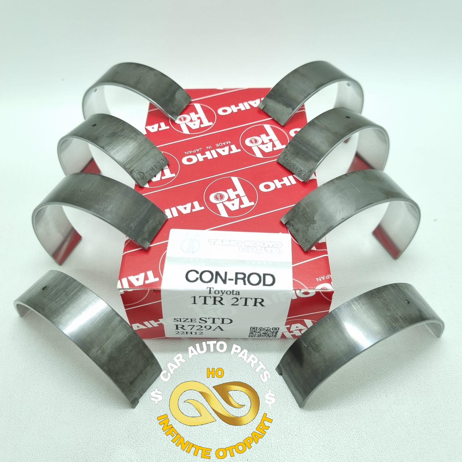 METAL JALAN CONROD BEARING HILUX INNOVA BENSIN INOVA FORTUNER 1TR 2TR ...