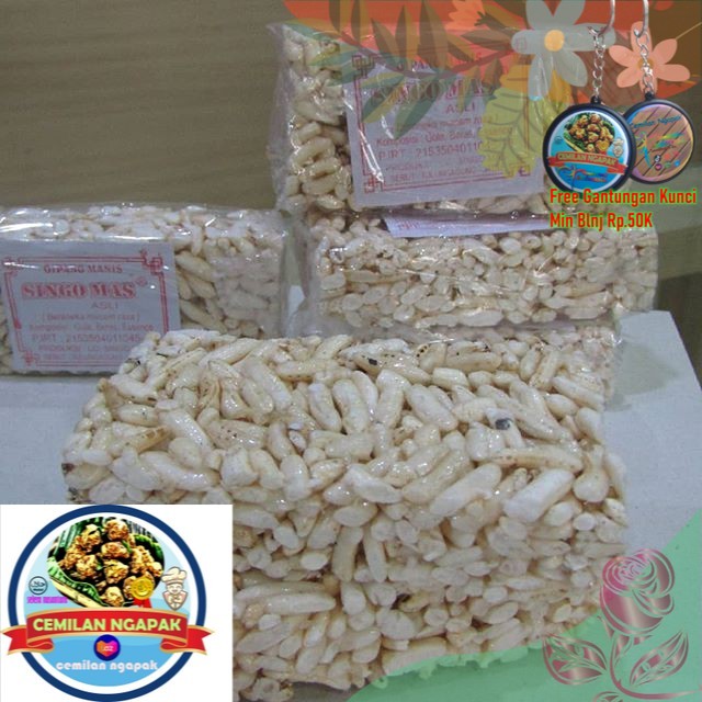 Kue Kering Ketan Jipang Cemilan Jadul 90an | Lazada Indonesia