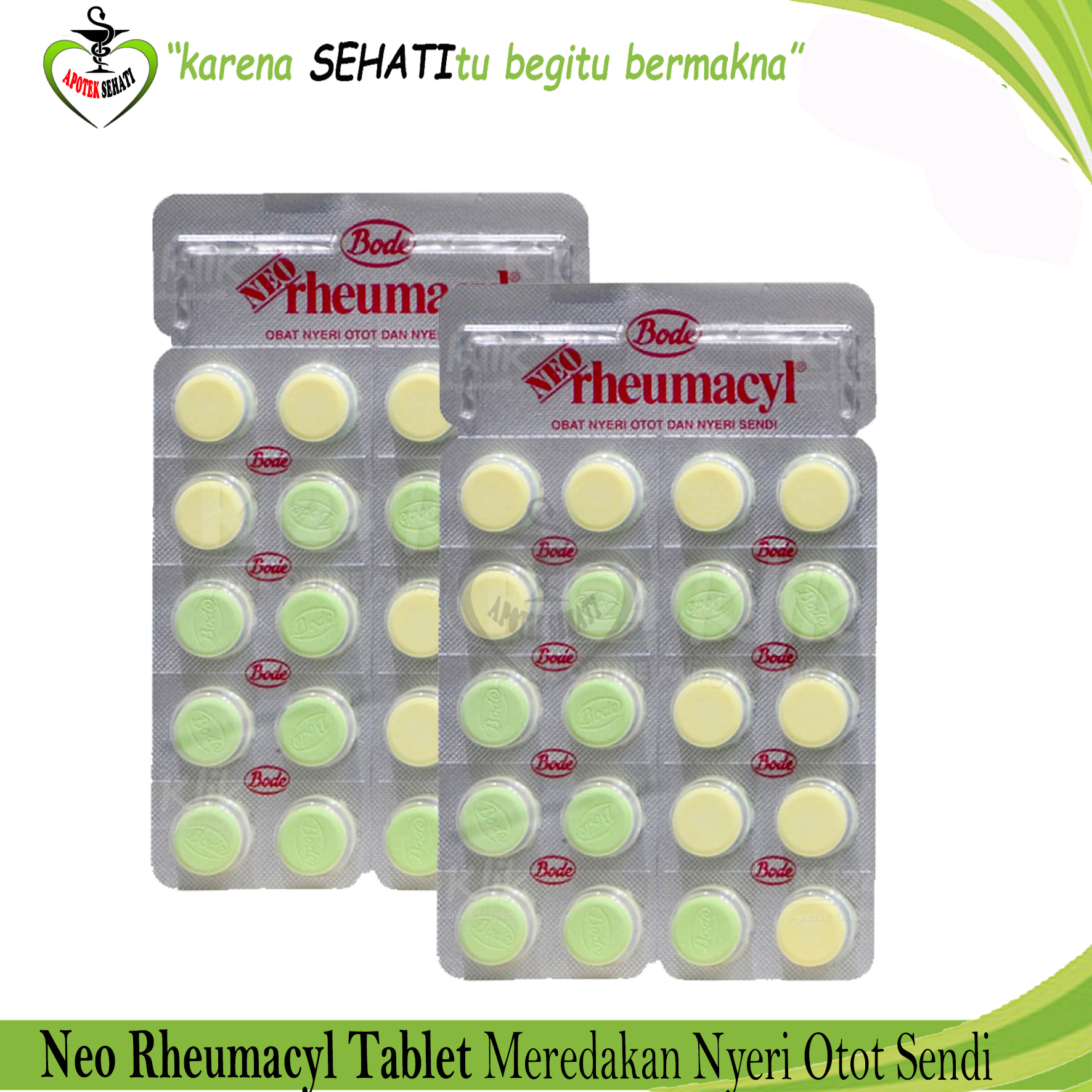 Neo Rheumacyl 20 Tablet / Remasil / Obat Nyeri Otot Dan Sendi | Lazada ...