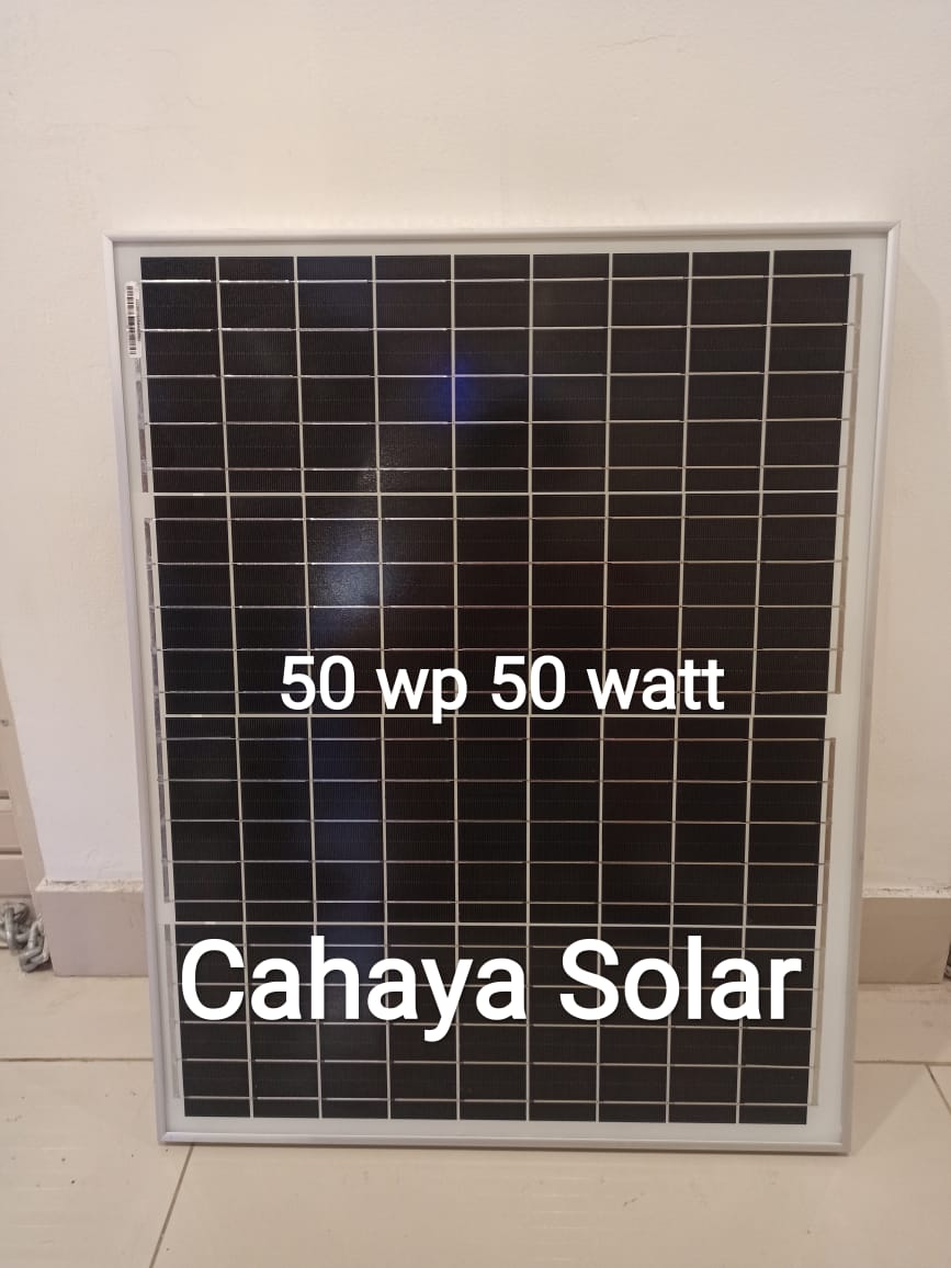 Solar Panel 50 wp Panel Surya Pembangkit Listrik Tenaga Surya 50WP 50 ... Solar Panel 50 wp Panel Surya Pembangkit Listrik Tenaga Surya 50WP 50 ...