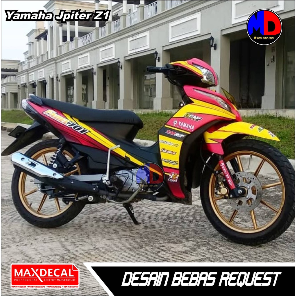 0130 Sticker decal Jupiter Z1 full body - Sticker Variasi Jupiter Z1 ...