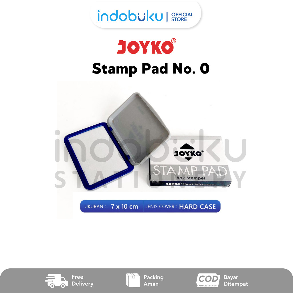 Stamp Pad Bak Stempel Joyko / Bantalan Stempel No. 0 | Lazada Indonesia
