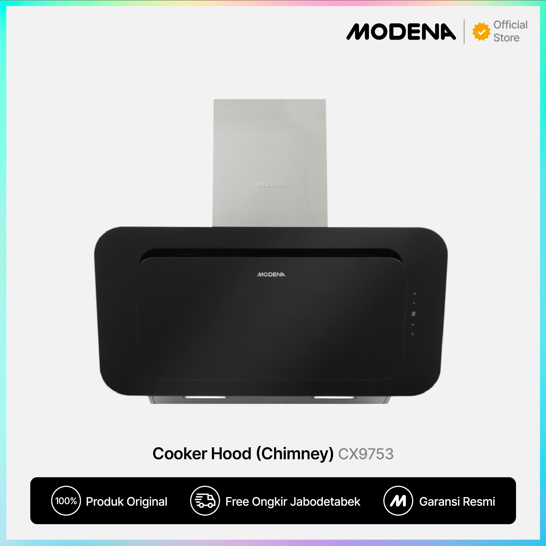 MODENA Chimney Hood - CX 9753 | Lazada Indonesia