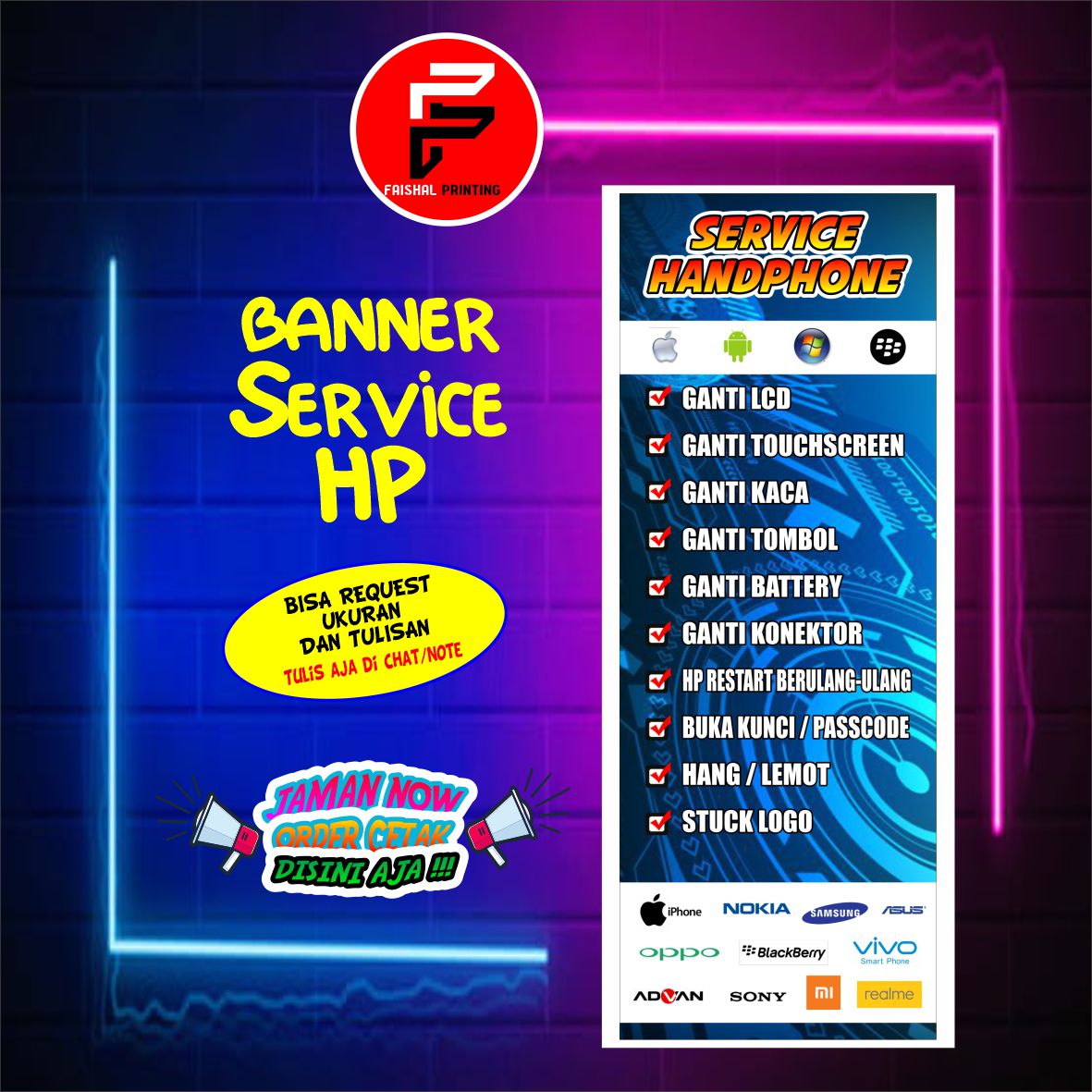 Banner Service HP / Spanduk Service Hp / Banner Service / Spanduk ... Banner Service HP / Spanduk Service Hp / Banner Service / Spanduk ...
