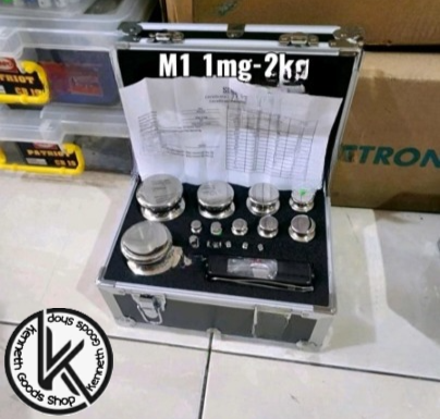 Anak Batu Timbangan SONIC CLASS M1/BATU KALIBRASI 1mg-2kg bidul/Timbangan Lantai/TIMBANGAN bUAH ...