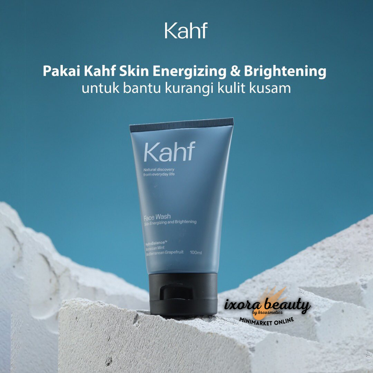 Kahf Skin Energizing and Brightening Face Wash 100 ml | Lazada Indonesia