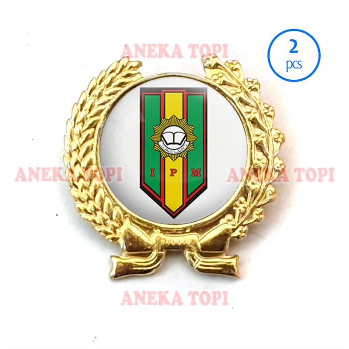 Pin IPM Pin Bros Wing Logo Ikatan Pelajar Muhammadiyah - Aneka Topi / 2 ...
