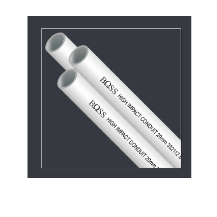 PIPA CONDUIT 20 MM PUTIH "BOSS" - 7020004 | Lazada Indonesia