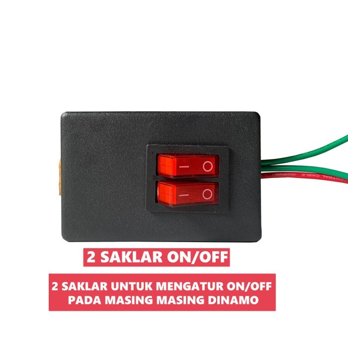 Box Saklar On Off Untuk Pompa Single dan Dual pump Socket XT-60 Female ...