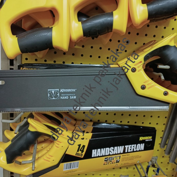 dt krisbow gergaji kayu teflon 14 in - hand Saw krisbow handsaw ...