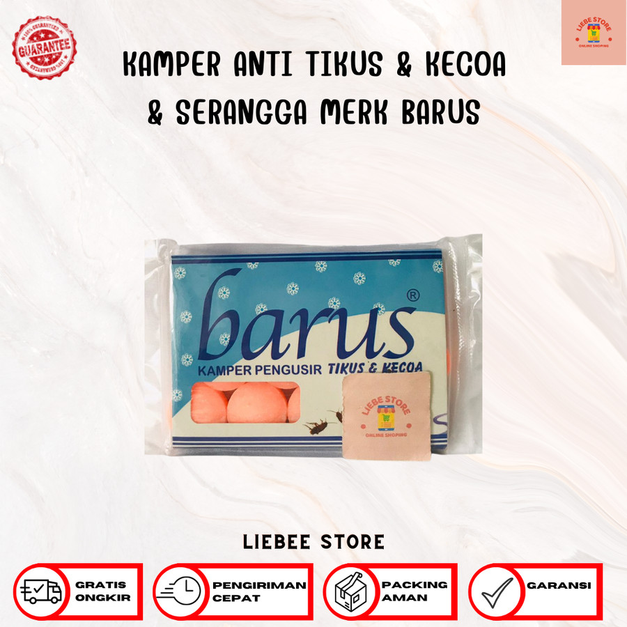 KAMPER ANTI TIKUS & KECOA & SERANGGA MERK BARUS | Lazada Indonesia