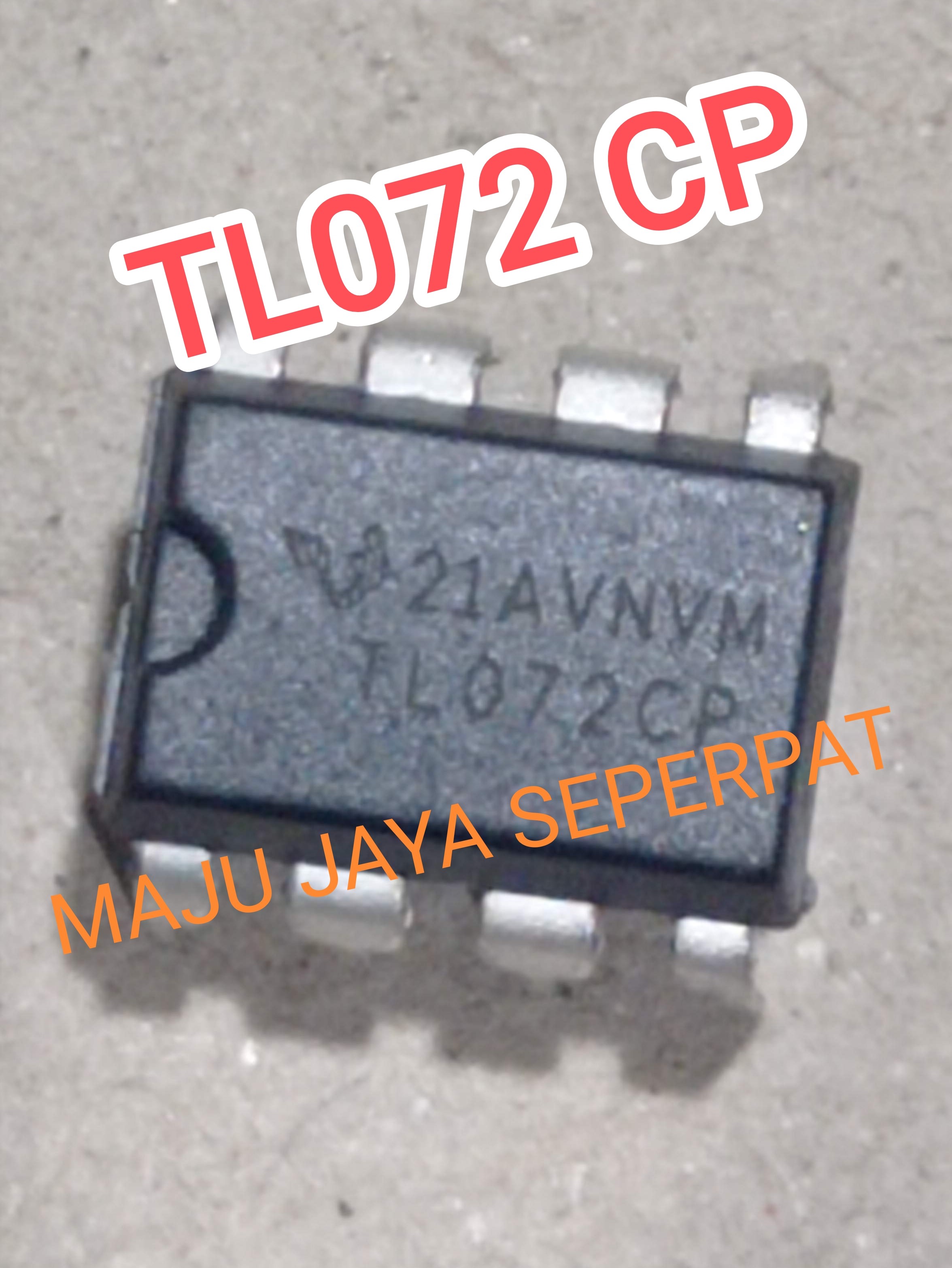 IC TL072CP TL072 TL 072 Texas Instrument | Lazada Indonesia