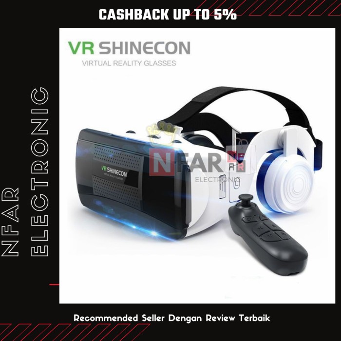 VR Box 3D Shinecon G06EB With Remote Control Virtual Reality Glasses ...
