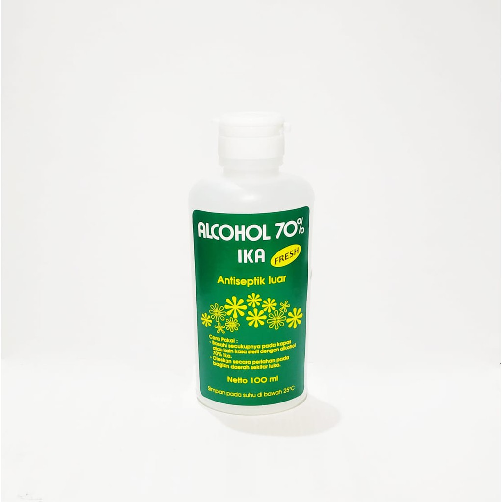 Ika Alcohol 70% Fresh 100ml / Alkohol Antiseptik/Pembersih Luka ...