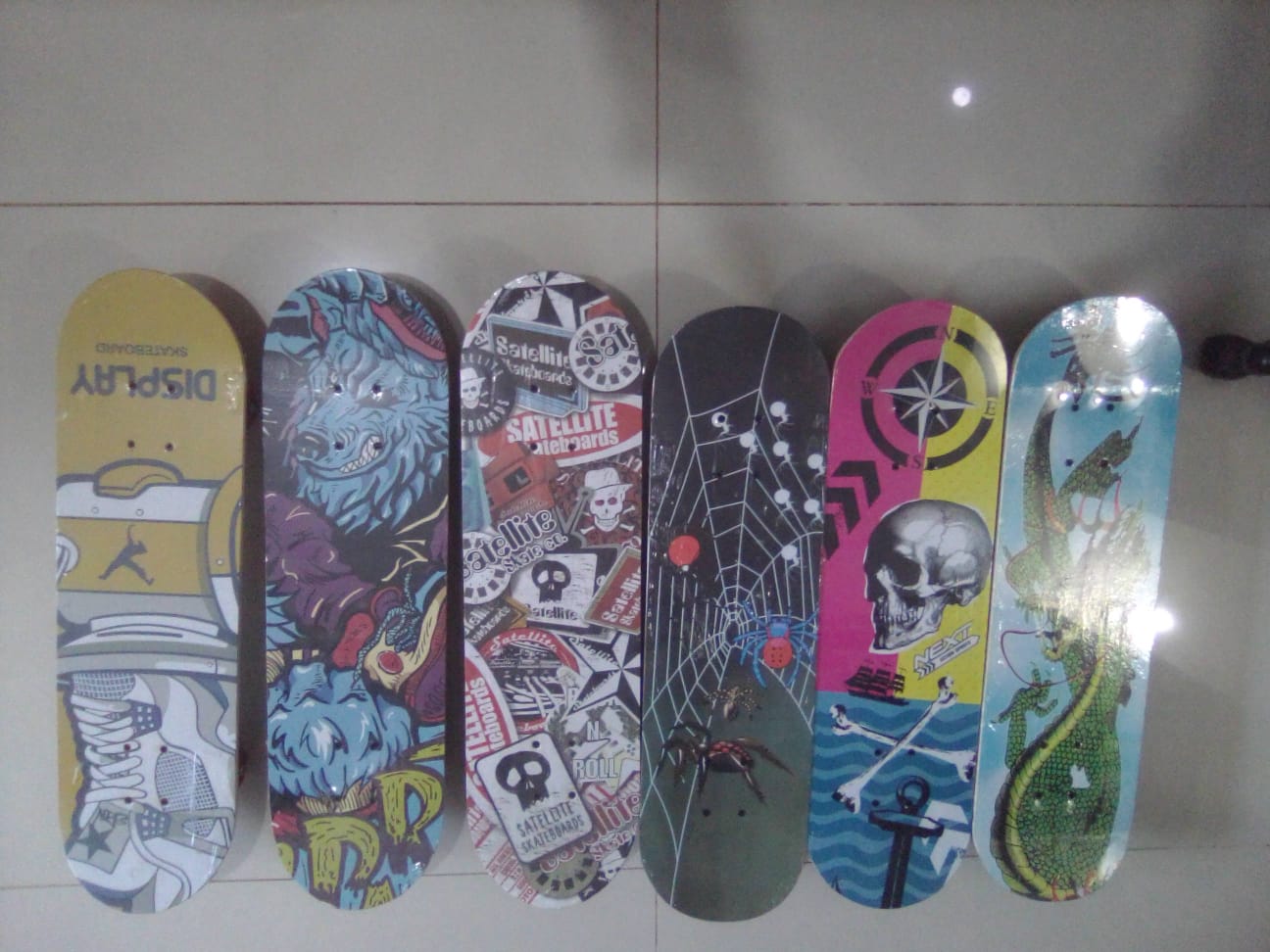 PAPAN SKATEBOARD UKURAN SEDANG-SKATEBOARD MEDIUM-PAPAN LUNCUR-METRO ...