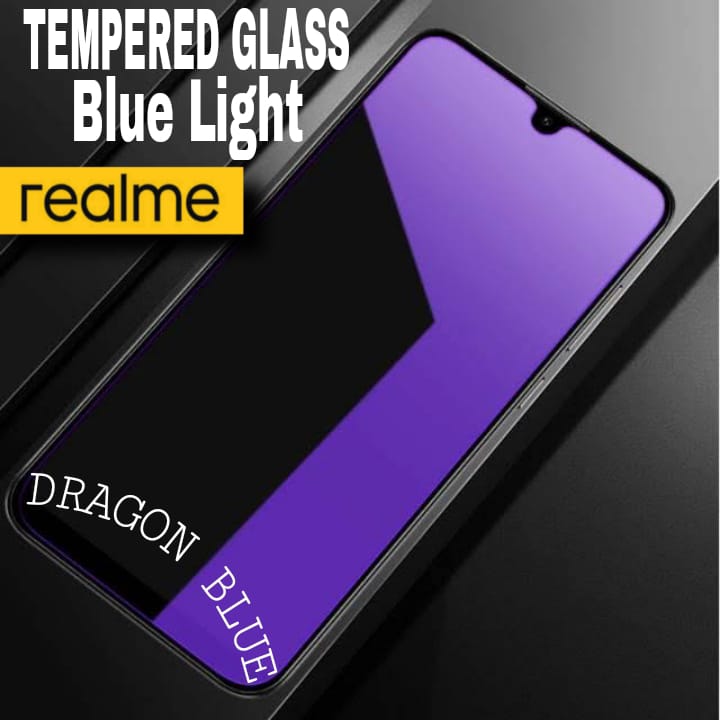 ANTI GORES KACA BLUE LIGHT ( REALME ) / C1 / C2 / C3 / C11 / C12 / C15 / C20 / C21 / C21Y / C25 ...
