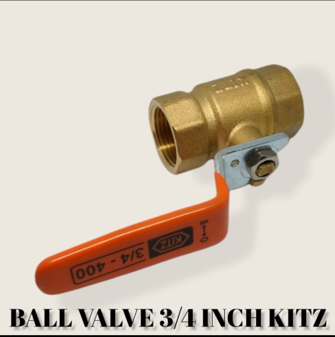 BALL VALVE 3/4 INCH / STOP KRAN 3/4 INCH KITZ HARGA CUCI GUDANG ...