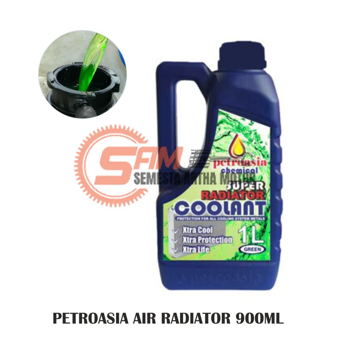 Petroasia Air Radiator Coolant 1L Liter Cairan Pendingin Motor Mobil ...