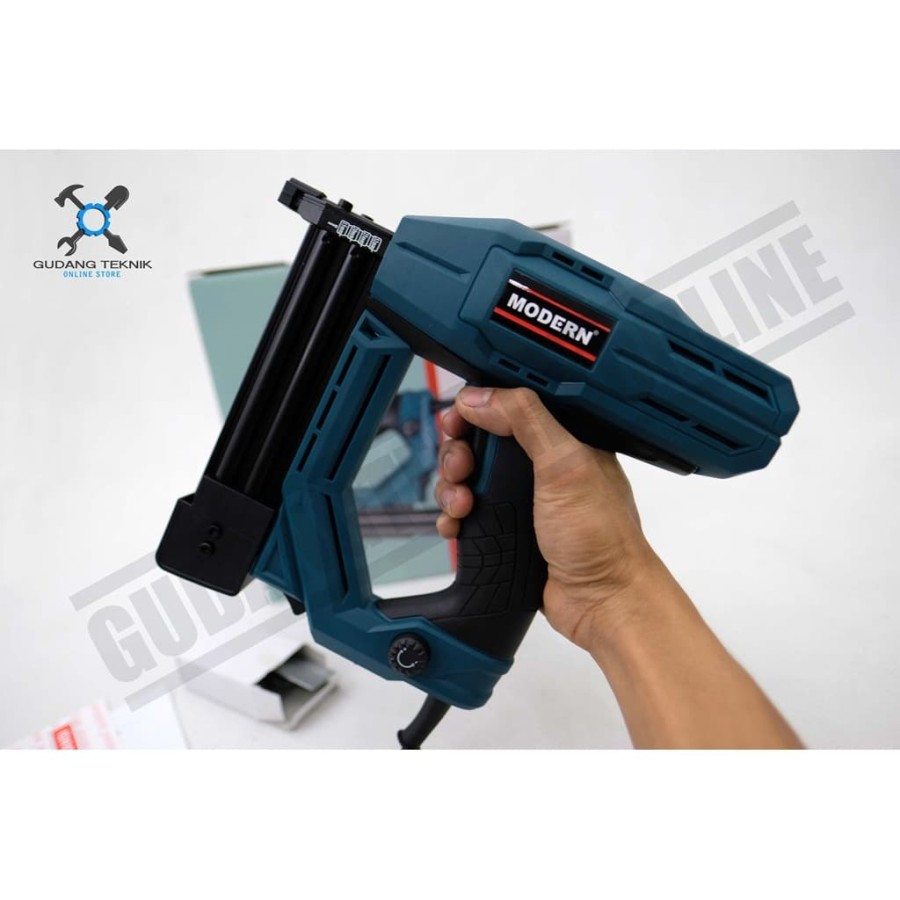 (MODERN M30FU) Electric Stapler Gun MODERN M 30FU Mesin Paku Tembak Elektrik F30 / Mesin Paku ...