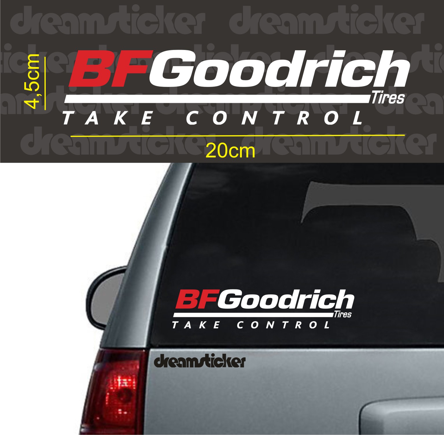 Sticker Stiker BF Goodrich | Lazada Indonesia