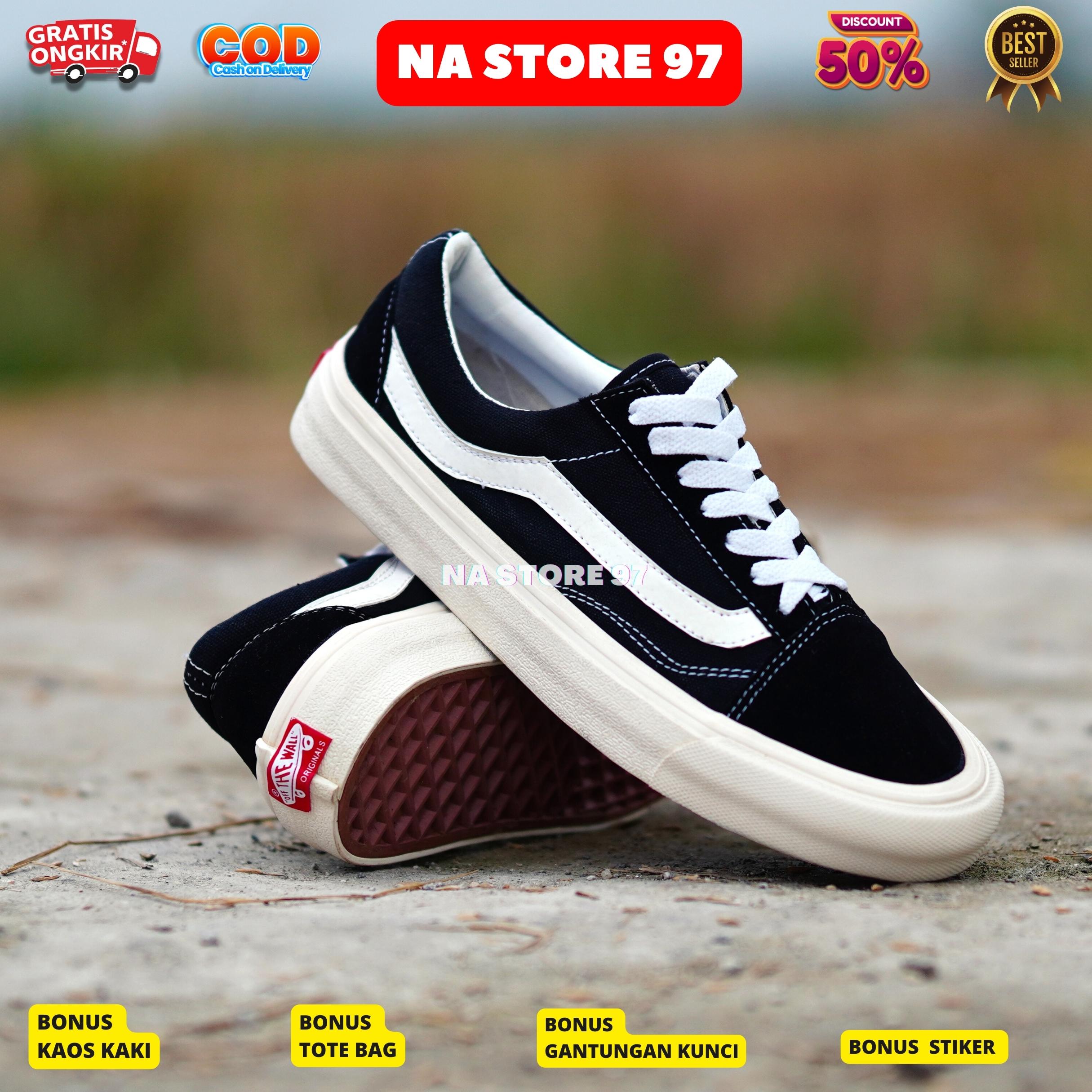 sepatu vans cowok 2021 sepatu vans pria distro Sepatu vans old skool ...