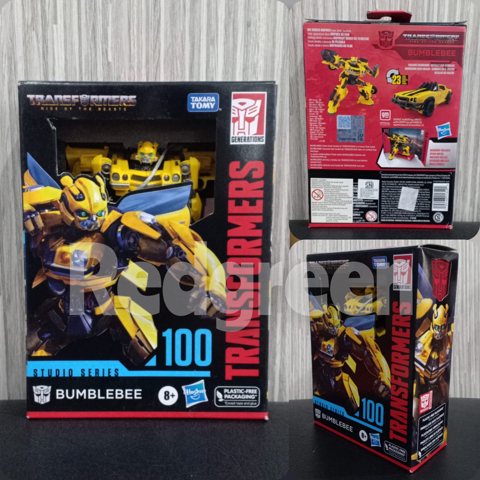 Transformers Gen Studio Series Dlx Tf7 Bumblebee action figure | Lazada ...