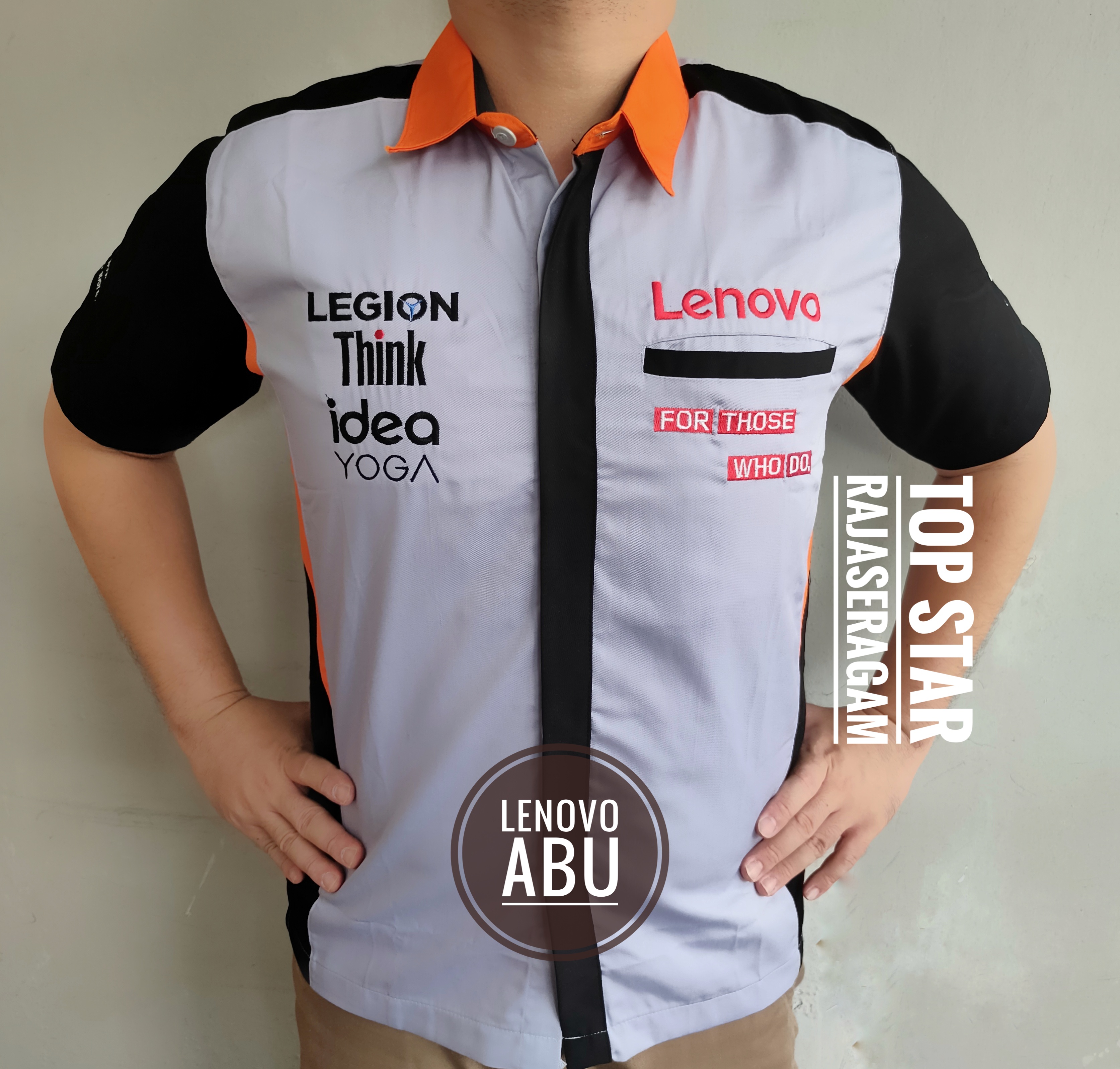Baju Komputer LENOVO Seragam Komunitas PC LAPTOP Kemeja Kerja | Lazada ...