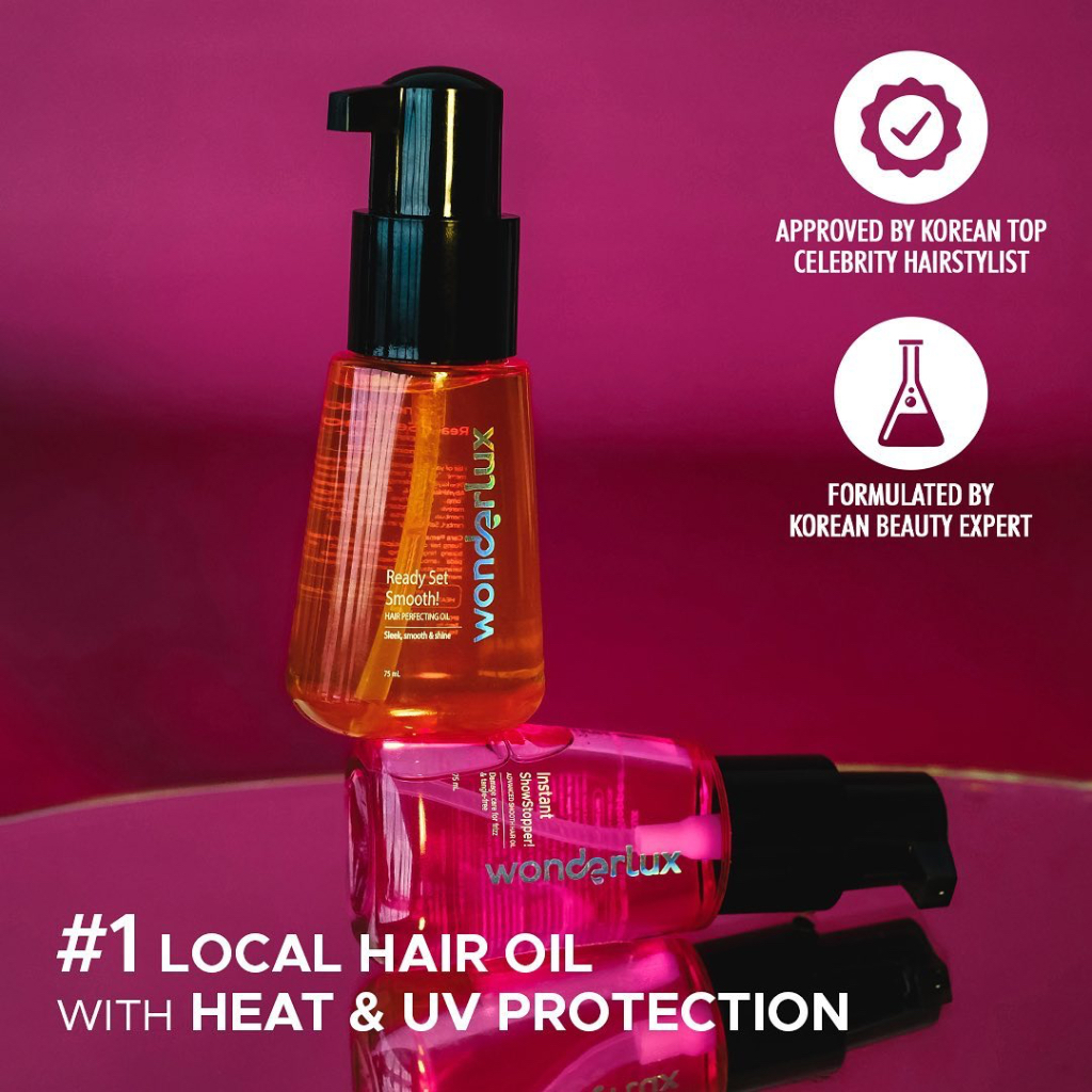 WONDERLUX Ready Set Smooth Hair Perfecting - Instant Showstopper oil ...
