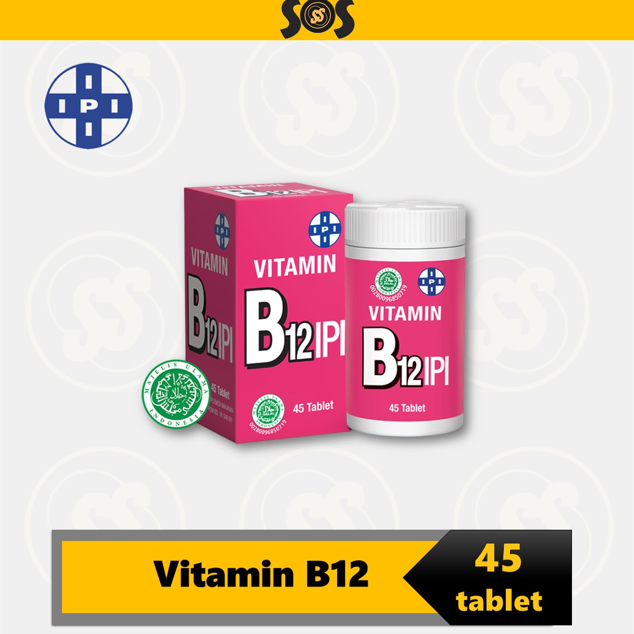 Vitamin C IPI SUPLEMEN DAYA TAHAN TUBUH LENGKAP DAN HALAL- ISI 30/45/75 ...