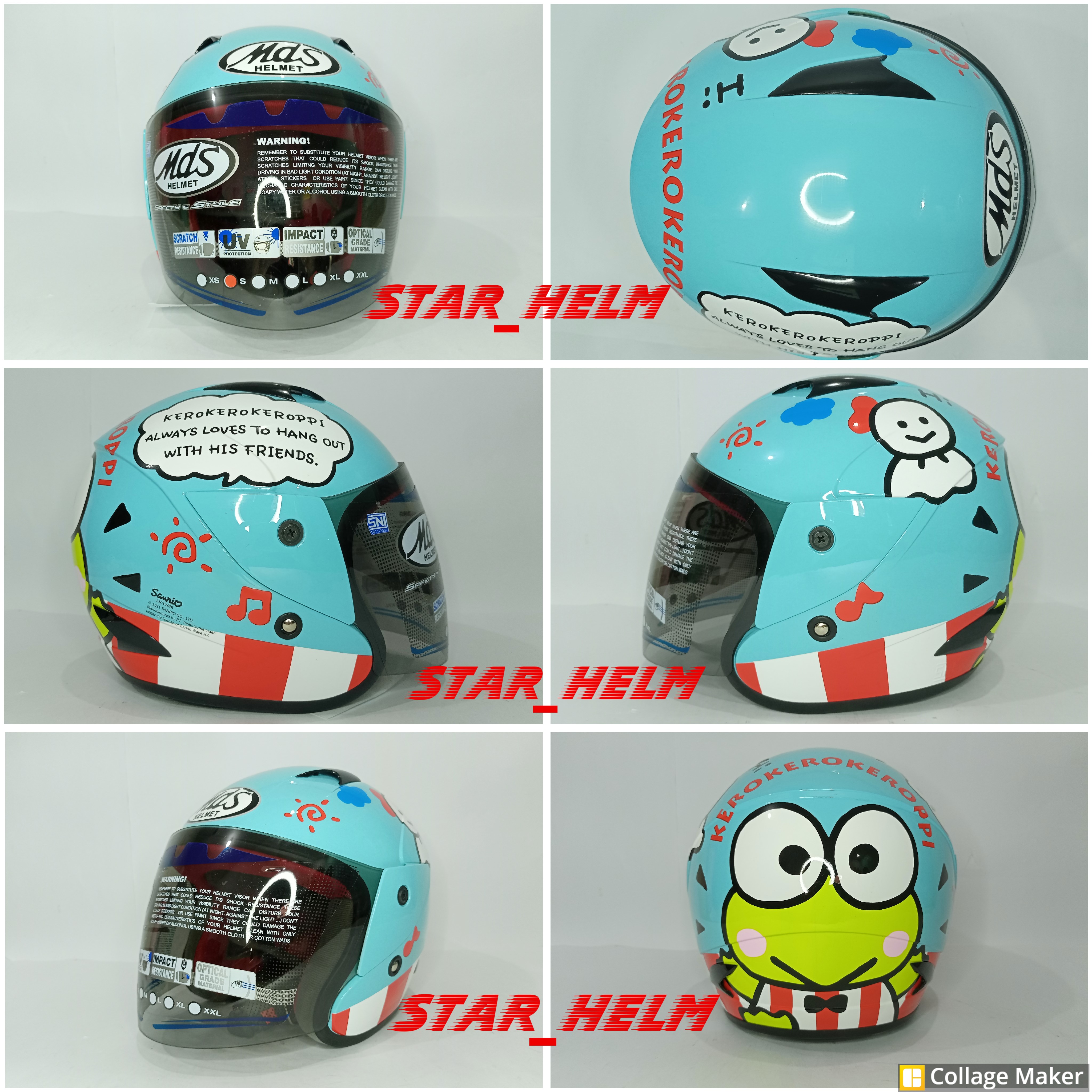 HELM ANAK MDS - HELM ANAK MDS R3 JUNIOR | Lazada Indonesia