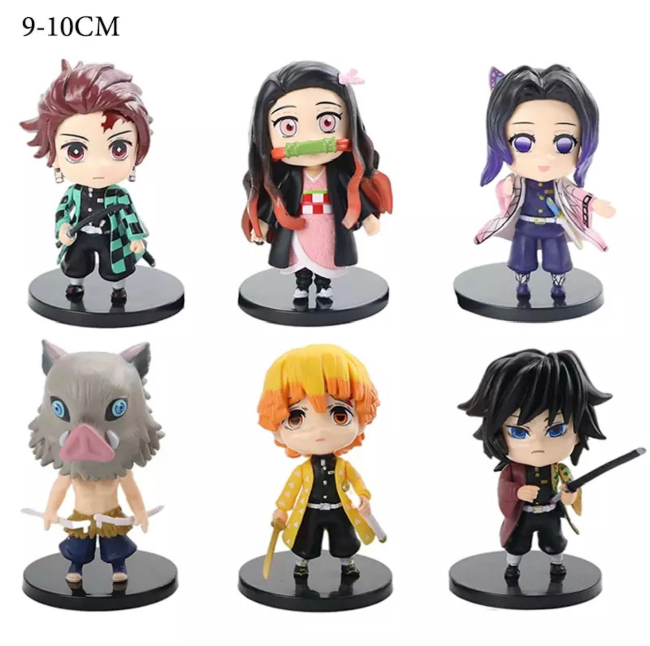 ACTION FIGURE KIMETSU NO YAIBA DEMON SLAYER TANJIRO NEZUKO INOSUKE ...