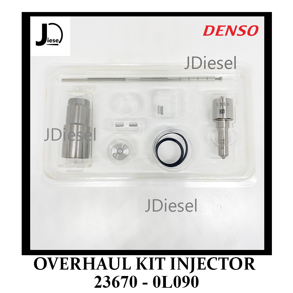 COMMONRAIL OVERHAUL KIT INJECTOR TOYOTA HILUX 2500cc 2.5 23670 - 0L090 ...