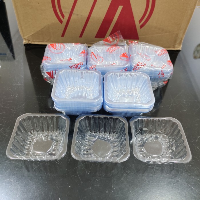 Mika Cup Kue Kotak / Bulat / Mika Pudding / Dessert / Mika Sambel ...