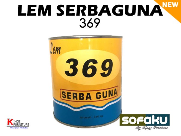 Lem Kulit 369 - Lem Sofa, HPL, Lem Busa, Lem Kayu Super | Lazada Indonesia