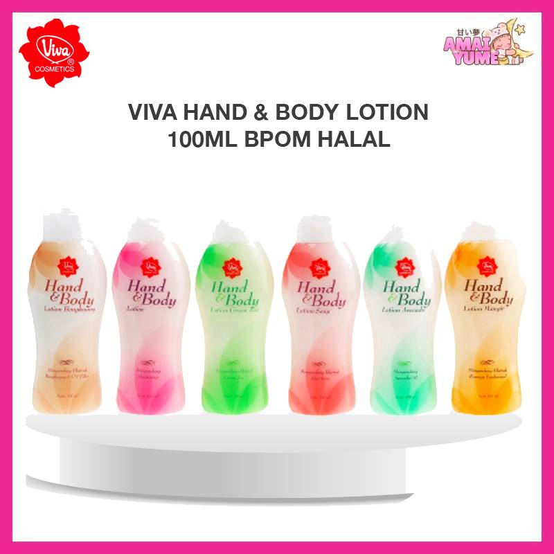Viva Hand & Body Lotion 100ml BPOM Halal | Lazada Indonesia