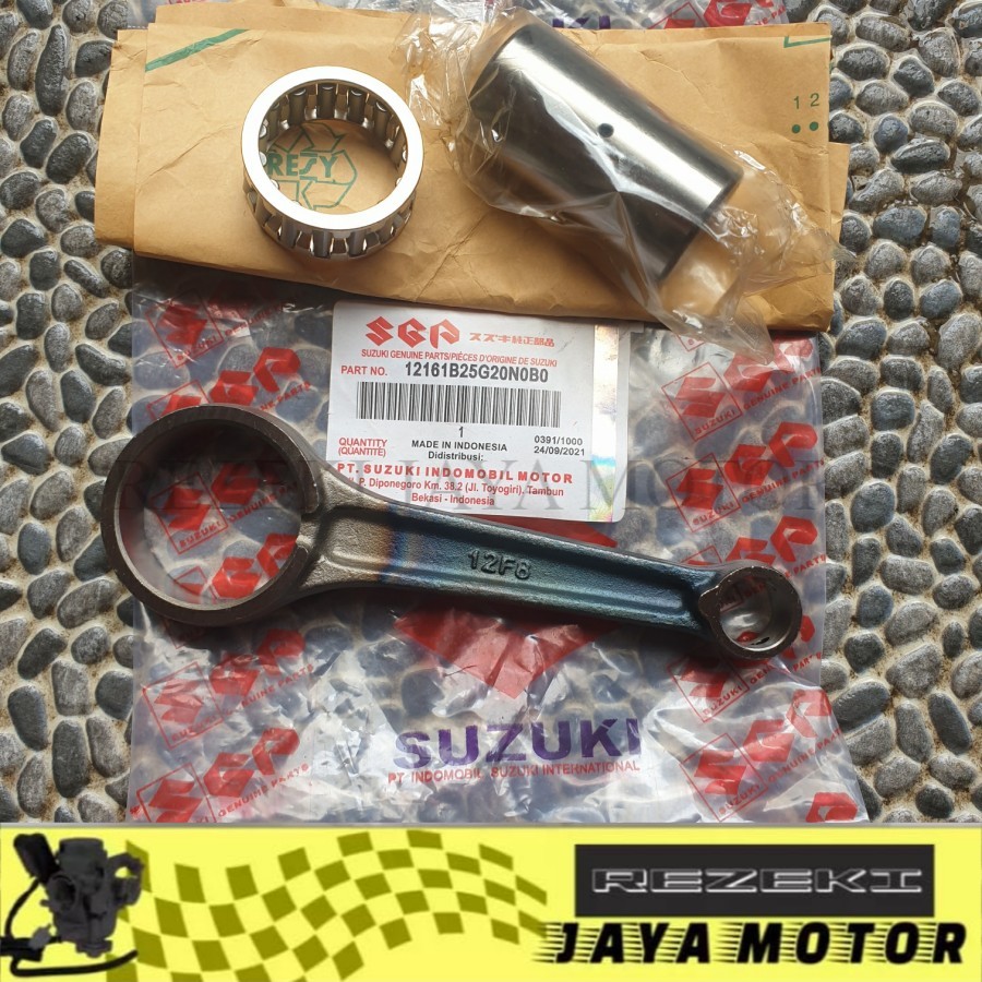 STANG SEHER KIT BATANG PISTON SUZUKI THUNDER 125 ( REZEKI JAYA MOTOR ...