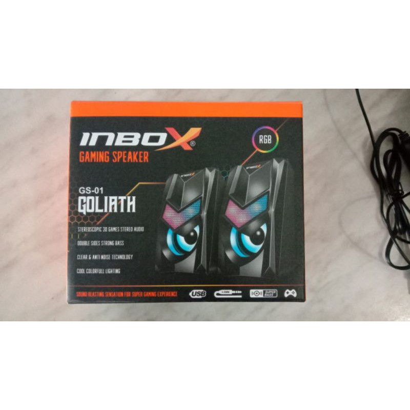 Gaming Speaker Inbox Goliath GS - 01 / Speaker Inbox GS - 01 | Lazada Indonesia