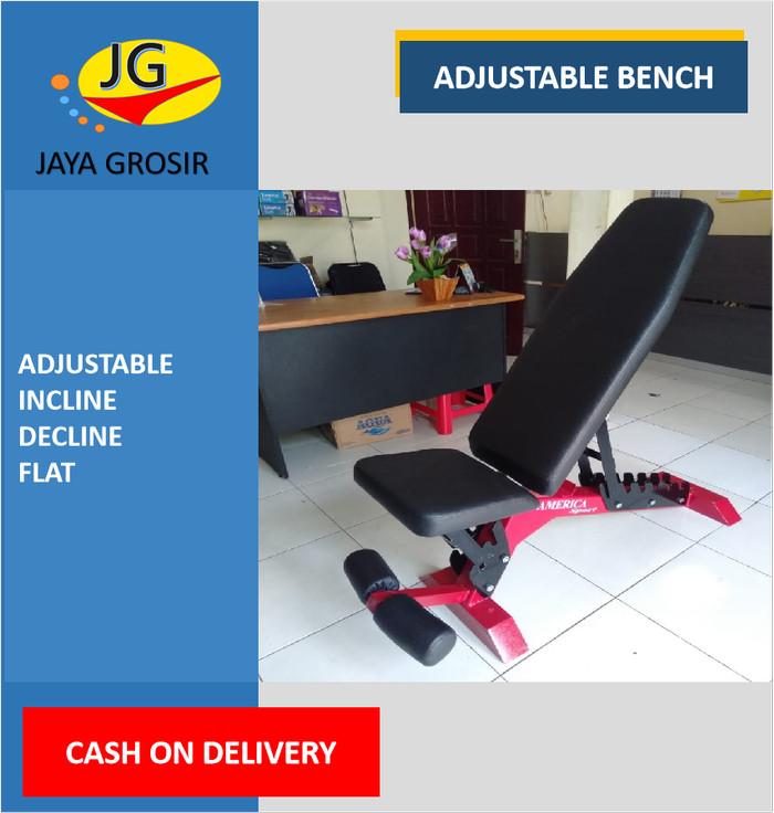 ADJUSTABLE BENCH BANGKU SIT UP ALAT SIT UP FITNESS BENCH - IMPRESSIVE ...