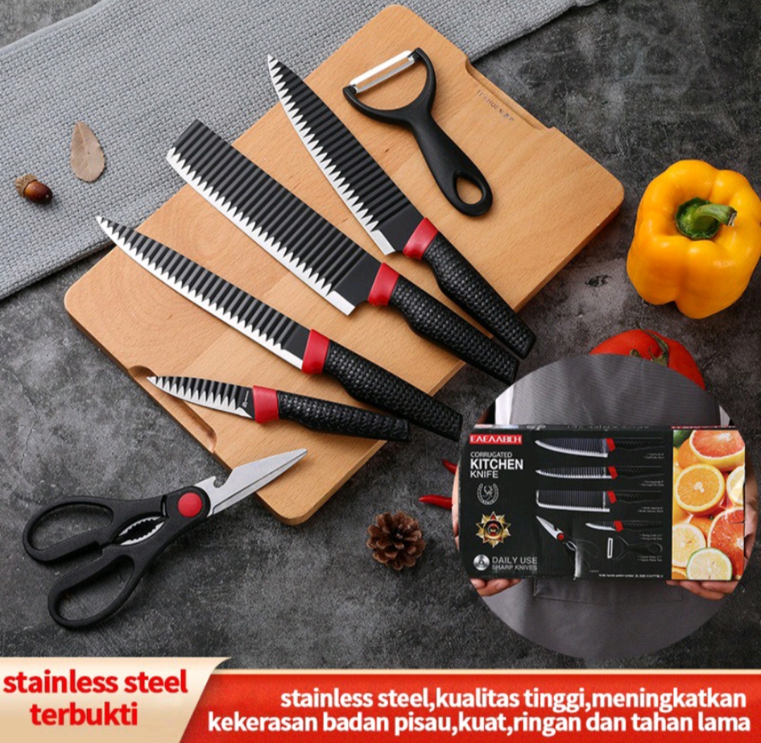 PISAU SET PISAU DAPUR PISAU BUAH PISAU SAYUR KOMPLIT | Lazada Indonesia