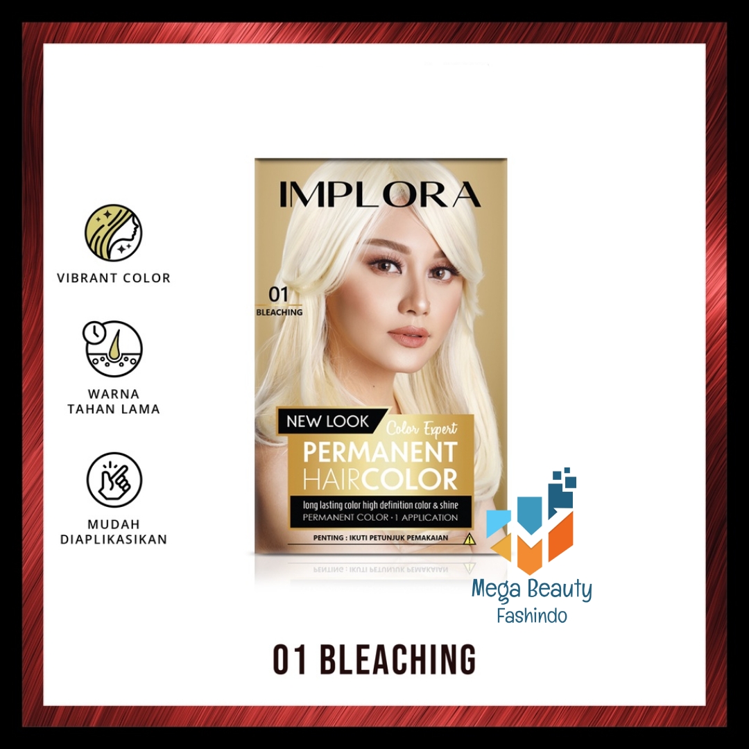 Implora Permanent Hair Color - Pastel Edition Pewarna Cat Rambut ...