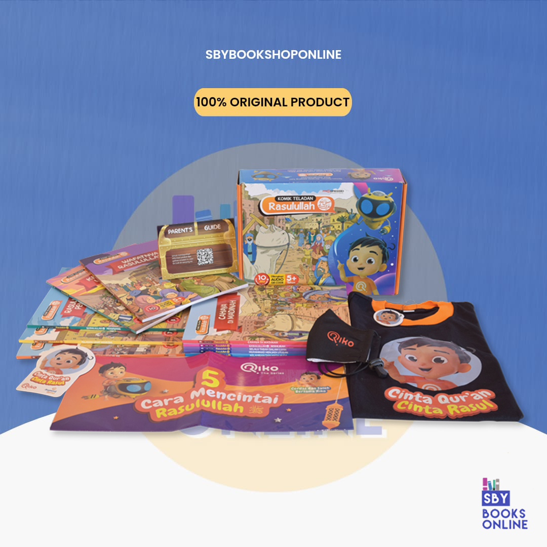 Paket Serial Komik Teladan Rasulullah Riko The Series Set Seri 1-10 ...