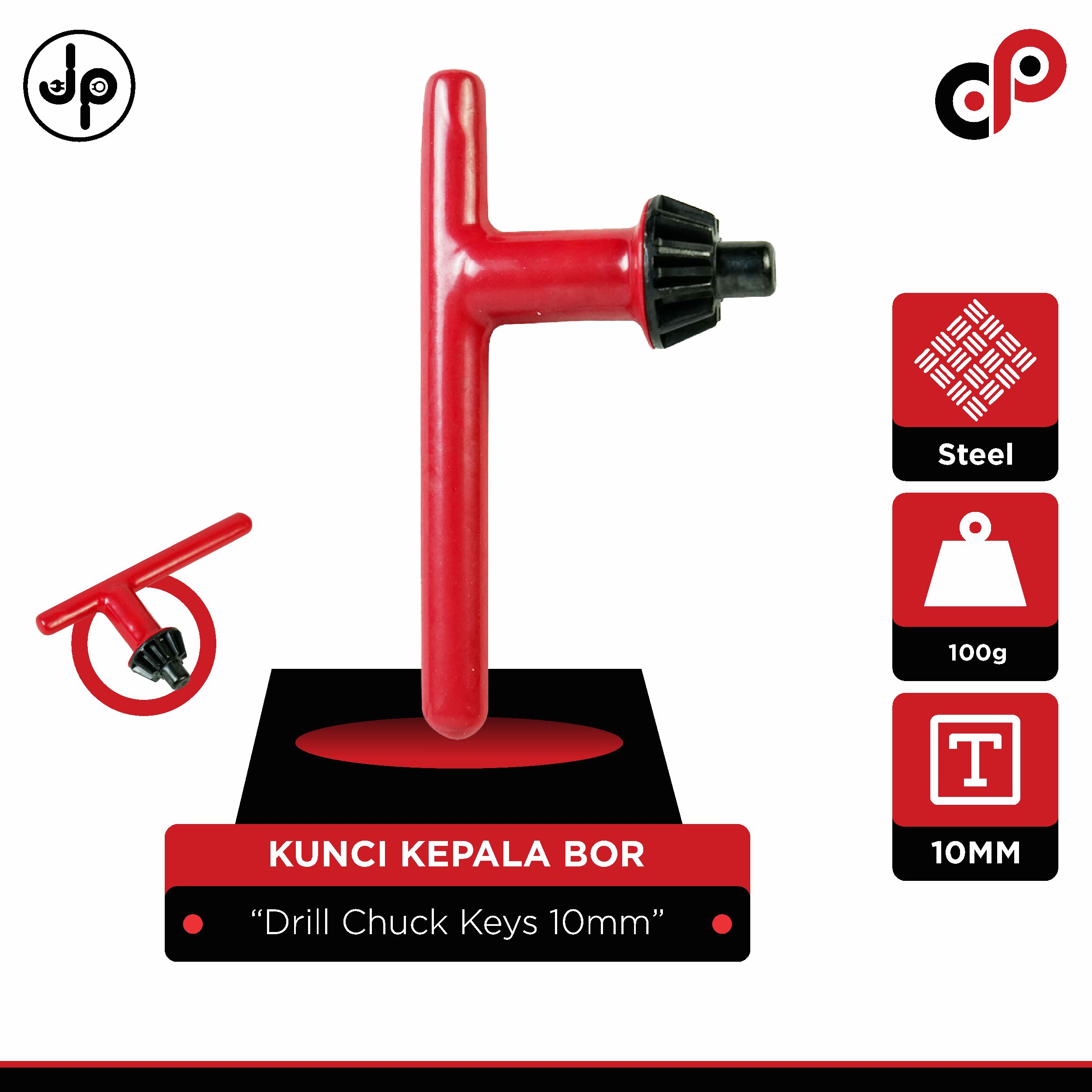 Kunci Kepala Bor 10mm | Drill Chuck Keys 10mm | Lazada Indonesia