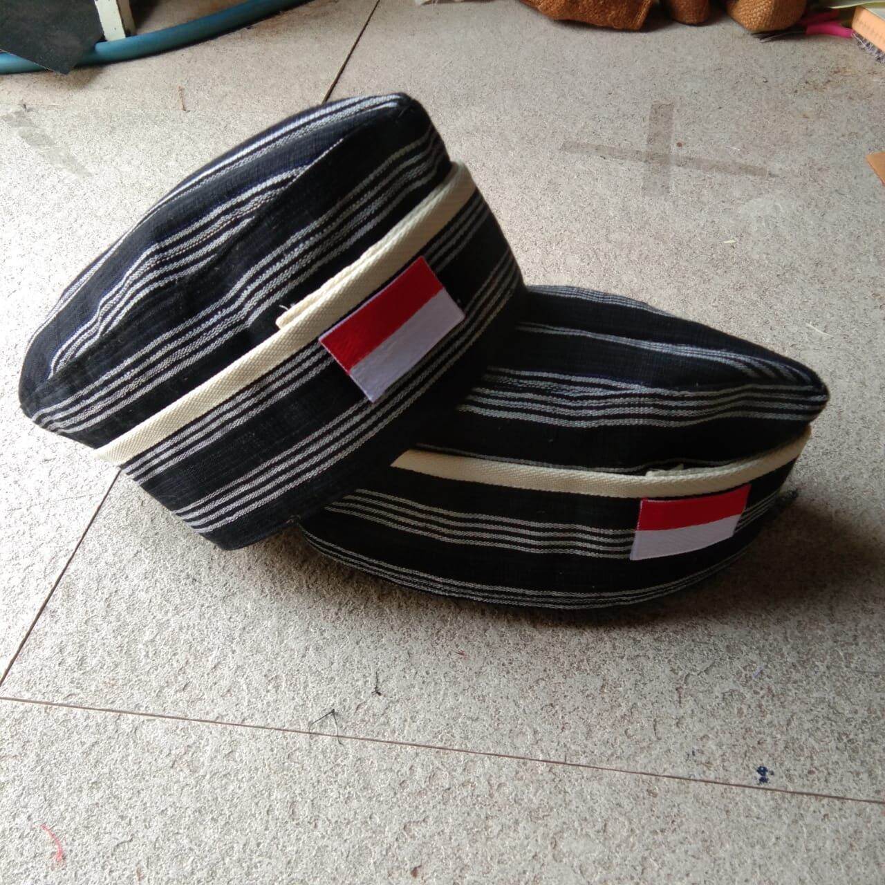 peci veteran / peci pejuang / peci veteran kain sorjan | Lazada Indonesia