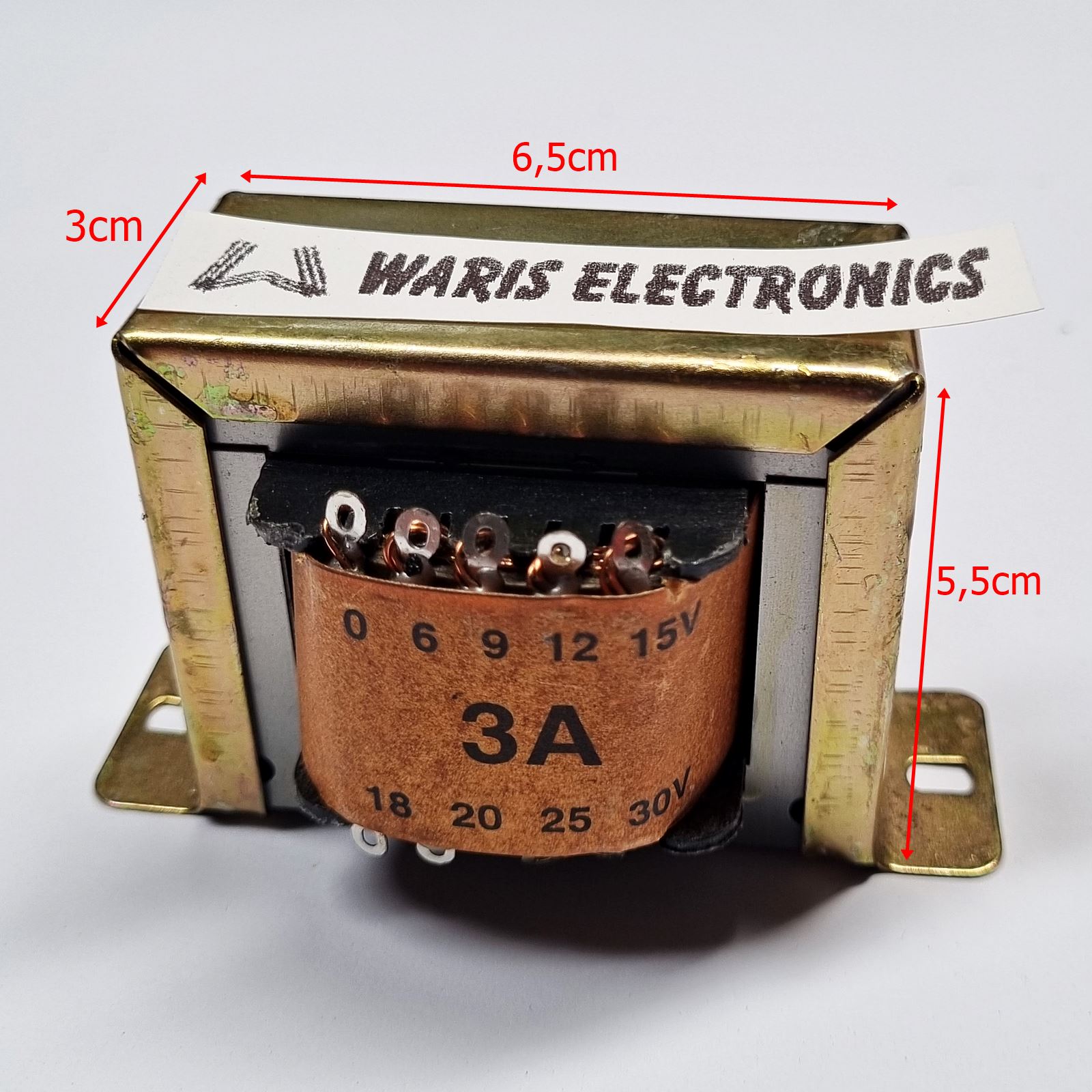 trafo 3A Ampere King 0 Engkel non CT 30V travo | Lazada Indonesia
