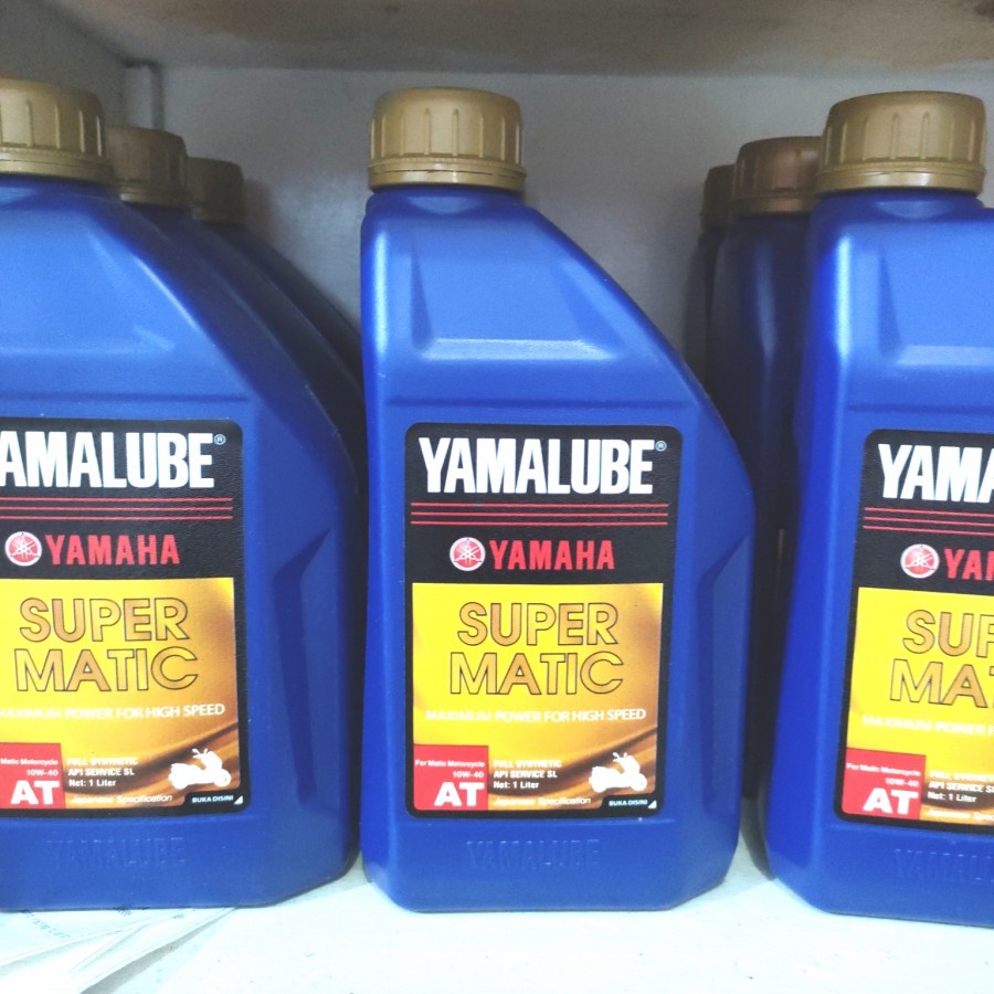 PAKET 2 BOTOL Yamalube Super Matic Oil 1L Bertanda SNI | Lazada Indonesia